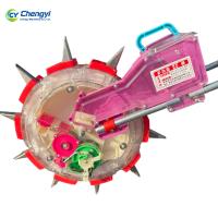 China Hand Push Seeder Manual Seeding Device for Farmland Cultivation for sale