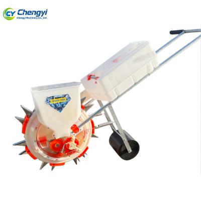 China Anti Corrosion Steel Manual Seeder Machine 14.5kg Precision Hand Crop Seed Sowing Planter for sale