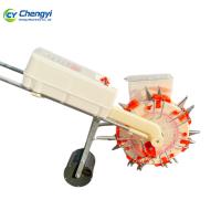 China ABS Steel Seed Fertilizer Planter With Adjustable Sowing Depth for sale