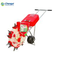 China Manual Seeder Machine with Fertilizer Hand Push Planter Durable Sowing Equipment Use for sale