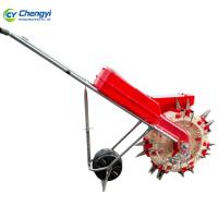 China Manual Seeder Machine with Fertilizer Hand Push Planter Efficient Sowing Equipment Use for sale