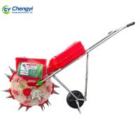 China Handheld Manual Seed Sower Adjustable Plant Spacing 14-56cm Stainless Steel Nozzle for sale