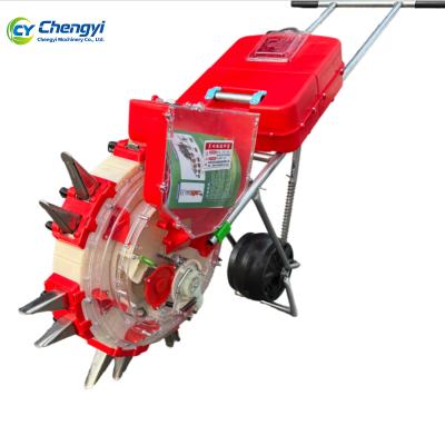 China Handheld Manual Seed Sower Adjustable Plant Spacing 14-56cm Stainless Steel Nozzle for sale