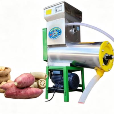 China Iron Root Tuber Starch Separator 1000kg/h Heavy Duty Cassava Processing Machine for sale