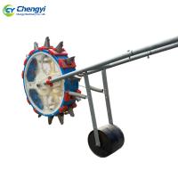 China Stainless Steel Hand Push Seeder 7kg Seed Box Precision Sower for Efficient Garden Planting for sale
