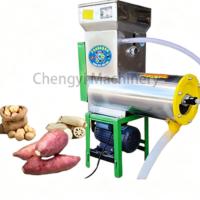 China Iron Root Tuber Starch Separator 1000kg/h Compact Durable Efficient Starch Processing Machine for sale