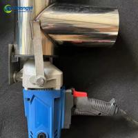 China Portable Stainless Steel Grain Conveyor With 8TPH Capacity One Man Loading Auger for sale