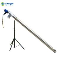 China Stainless Steel Vertical Grain Conveyor 3-80 Ton/h Dustproof Screw Elevator for sale