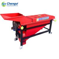 China Compact Corn Peeling Machine Iron / Maize Dehuller For Small Business 1 Person for sale