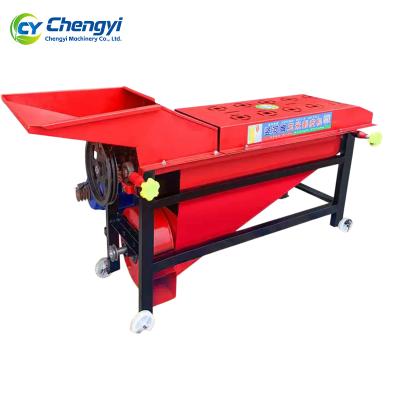 China Compact Corn Peeling Machine Iron / Maize Dehuller For Small Business 1 Person for sale