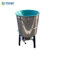 China Stainless Steel Vegetable Chopper Efficient Crushing Machine For Farm Feed Production for sale