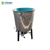 China Stainless Steel Vegetable Chopper Machine 1000W Heavy Duty Feed Maker for Poultry for sale