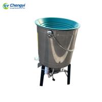 China Stainless Steel Vegetable Chopper 1000W 300-500kgH Poultry Feed Cutter for Chicken Duck Breeding for sale