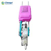 China 10 Tip Heavy Duty PC Hand Push Seed Planter Fertilizer Machine For Vegetables for sale