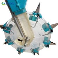 China Eco Friendly Hand Push Fertilizer Spreader For Precision Organic Nutrient Application for sale