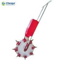 China Precision Manual Corn Fertilizer Spreader 8 Nozzle High Efficiency PC Seeder for sale