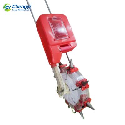 China Precision Manual Corn Fertilizer Spreader 8 Nozzle High Efficiency PC Seeder for sale