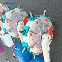 China Precision Manual Corn Fertilizer Spreader 8 Nozzle High Efficiency PC Seeder for sale