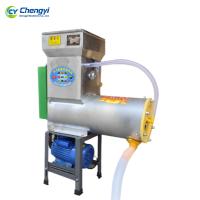 China 500-1000KG/H Capacity Root Tuber Starch Separator Cassava Potato Pulper for sale