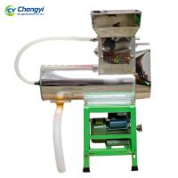 China 500-1000KG/H Capacity Root Tuber Starch Separator Cassava Potato Pulper for sale