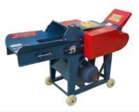 China Iron Structure Grass Cutting Silk Kneading Machine Chaff Cutter Shredder 1 ton/hour 3KW 220V for sale