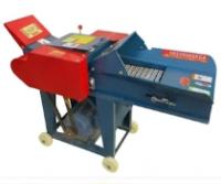 China Iron Structure Grass Cutting Silk Kneading Machine Chaff Cutter Shredder 1 ton/hour 3KW 220V for sale