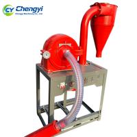China Durable Iron Self Priming Crusher Grinder Automatic Feeding 200-700kg/h Capacity Feed Grinder Grain Pulverizer for sale