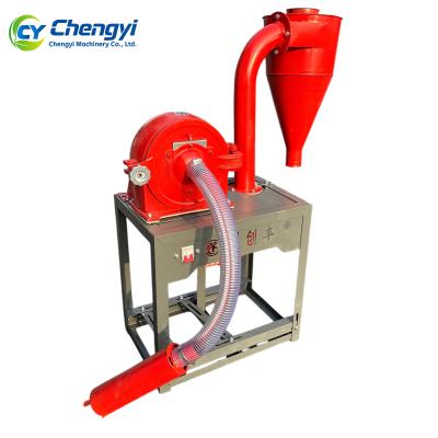China Self Priming Grain Crusher Grinder 250-700kg/h Automatic Feed Milling Machine 4kw 220V/380V for sale