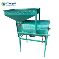 China Stainless Steel Grain Winnowing Machine 19kg Seed Cleaning Airflow Separator for sale