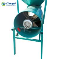 China Steel Grain Air Separator Iron Seed Winnower For Corn Wheat Custom Color for sale