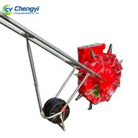 China High Strength Plastic Hand Push Seeder Planter 7kg Capacity Lightweight Accurate Seeding for Field Gardening for sale