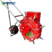 China High Strength Plastic Hand Push Seeder Planter 7kg Capacity Lightweight Accurate Seeding for Field Gardening for sale