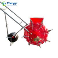 China Plastic Hand Push Seeder Planter 7kg Seed Box Capacity for Home Garden Agriculture for sale