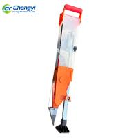 China Manual Steel Jab Planter Seed Dibbler 81cm Height 4kg Capacity Planting Tool for sale