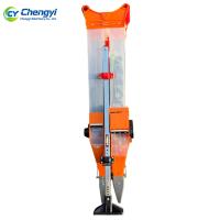 China Manual Seeder Machine Hand Planter 4kg Capacity 81cm Height Durable Steel Sowing Tool for Corn Beans Vegetables for sale