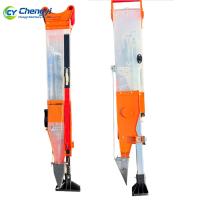 China Manual Steel Jab Planter Seed Dibbler 81cm Height 4kg Capacity Planting Tool for sale