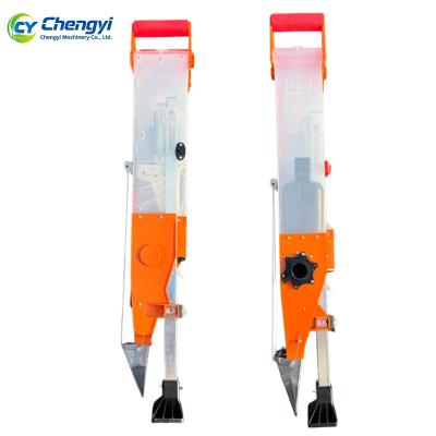 China Manual Steel Jab Planter Seed Dibbler 81cm Height 4kg Capacity Planting Tool for sale
