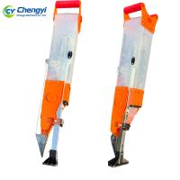 China Manual Seeder Machine Hand Push Seeder 4kg Capacity 81cm Height Precision Planter for sale
