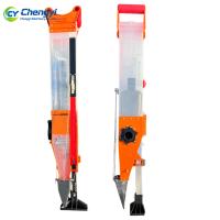 China Manual Seeder Machine Hand Push Seeder 4kg Capacity 81cm Height Precision Planter for sale