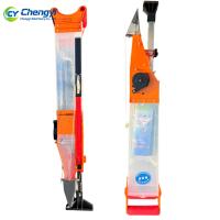China Plastic Manual Seeder Machine Hand Planter 81cm Height 4kg Capacity Vegetable Planting Tool for sale