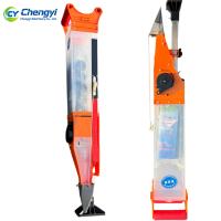 China Plastic Manual Seeder Machine Hand Planter 81cm Height 4kg Capacity Vegetable Planting Tool for sale