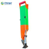 China Galvanized Steel Manual Jab Planter 81cm Height 4kg Capacity Durable Seed Planter for Corn Soybeans for sale