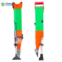China Carbon Steel Manual Jab Planter Seeder 81cm Height 4kg Capacity Precision Planting Tool for sale