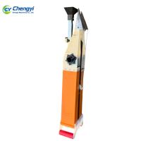 China Manual Seeder Machine with Fertilizing Adjustable Precision Planter 4kg Capacity 8cm Spacing for sale