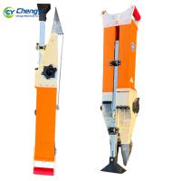 China Iron Manual Seeder Machine with Fertilizing Hand Push Planter 81cm 4kg Capacity for sale