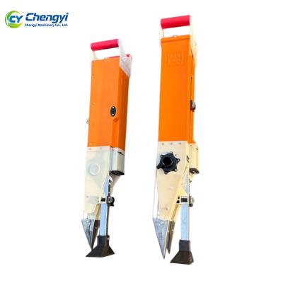 China Iron Manual Seeder Machine Hand Operated Planter 4kg Capacity 81cm Height Durable Seed Sowing Farming Equipment for sale