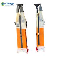 China Iron Manual Seeder Machine with Fertilizing Hand Push Planter 81cm 4kg Capacity for sale
