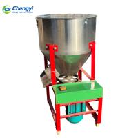 China Carbon Steel Grain Feed Mixer 220V 380V 3KW Animal Feed Blender Efficient Mixing for sale