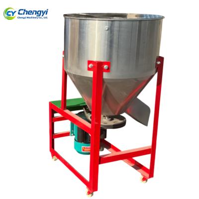 China Carbon Steel Grain Feed Mixer 220V 380V 3KW Animal Feed Blender Efficient Mixing for sale