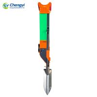 China Metal Jab Planter Hand Seeder 81cm Height 4kg Capacity Durable Planting Tool for Corn Soybean Peanut for sale